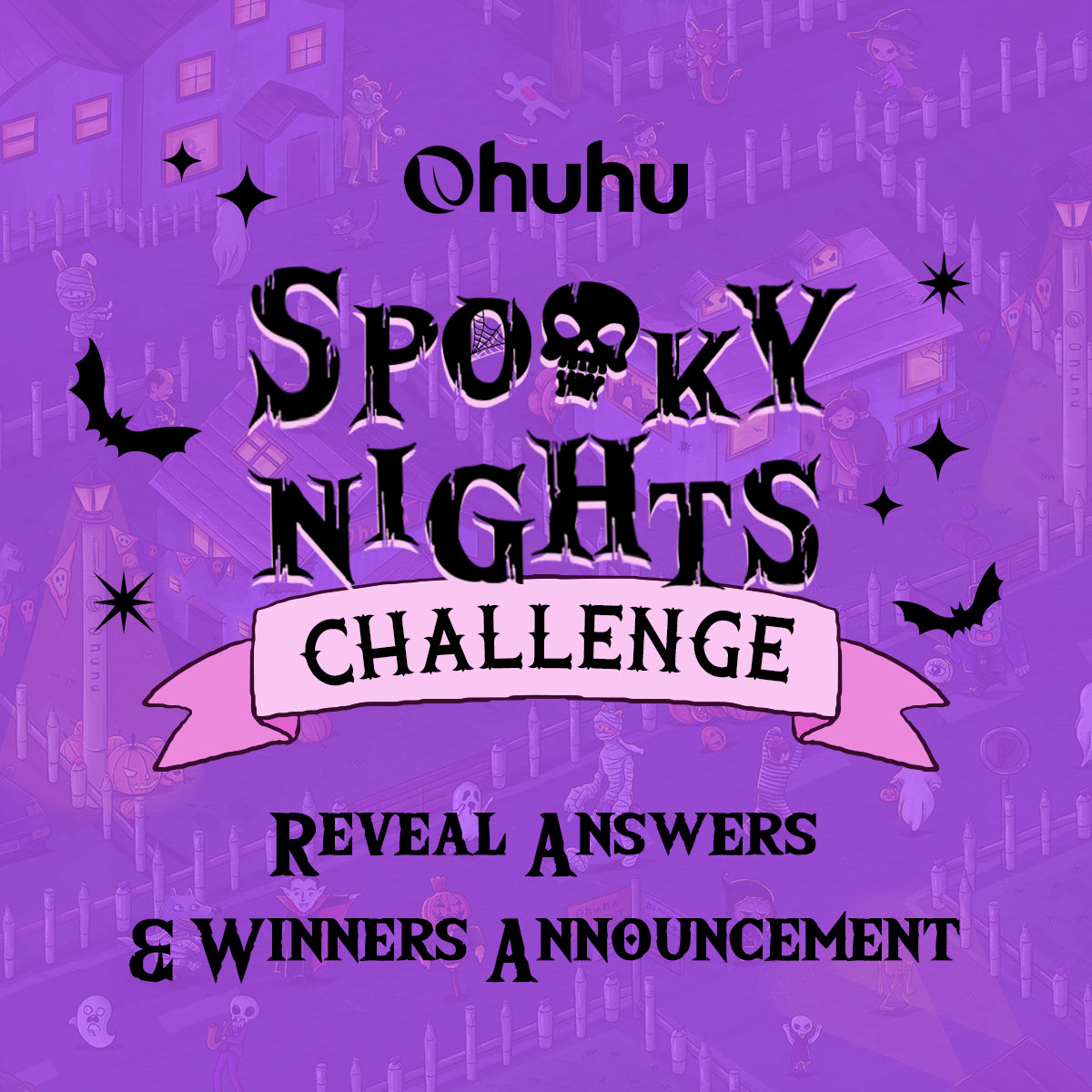 Ohuhu Spooky Nights Winners Announcement