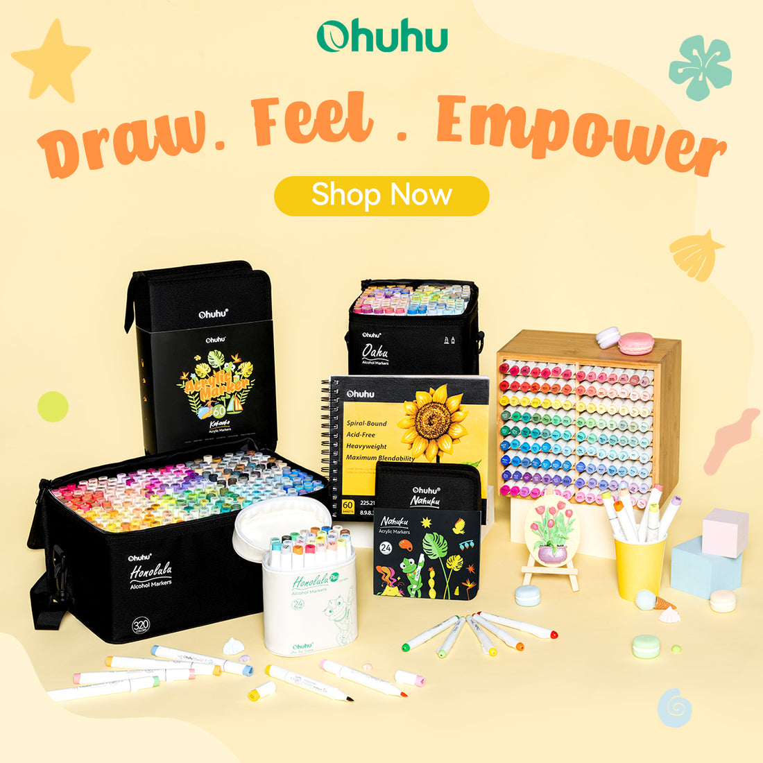 Ohuhu Markers For Mexico Artists